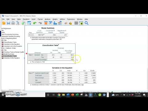 Interpreting Logistic Regression Tables