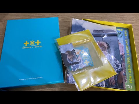 UNBOXING | TXT GLOBAL FANCLUB MOA MEMBERSHIP