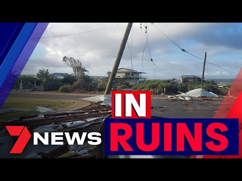 Tropical Cyclone Seroja destroys homes and businesses in Western ...