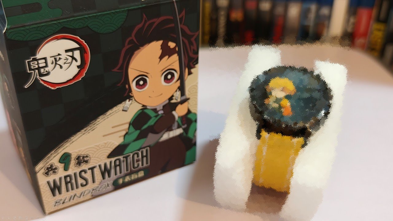 Unboxing Demon Slayer Wrist Watch Blind box