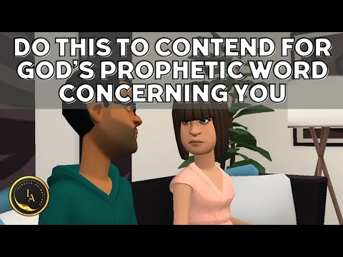 Do This To Contend For God’s Prophetic Word Concerning You (Christian Animation) #spiritual #prayer