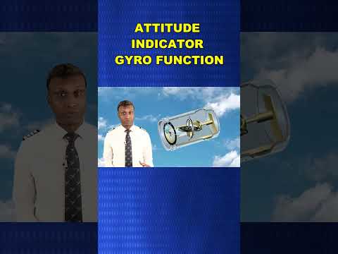 How the Attitude Indicator Gyro Works