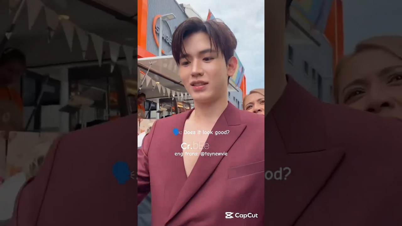 🤏 Newwiee and desserts can't be separated 😂. #newwie #newwiee #newthitipoom #newtay #taynew #polca