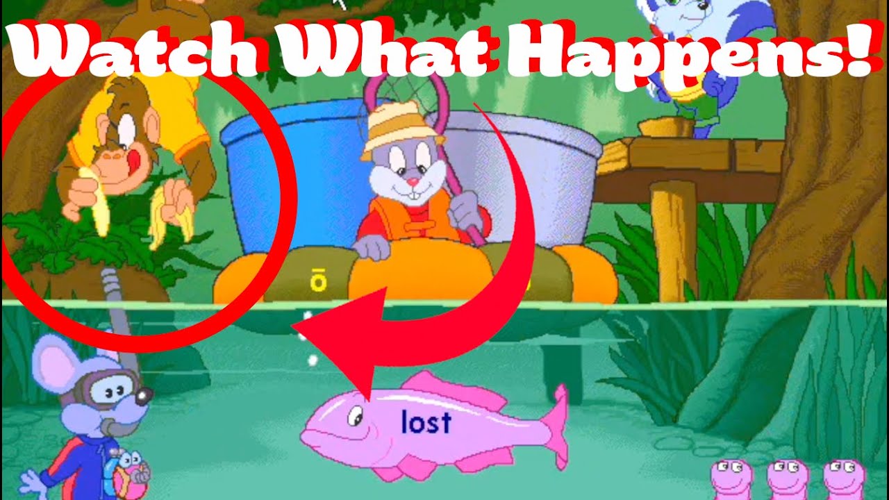 Reader Rabbit Reading 2 (1997) ALL Clickable Animations