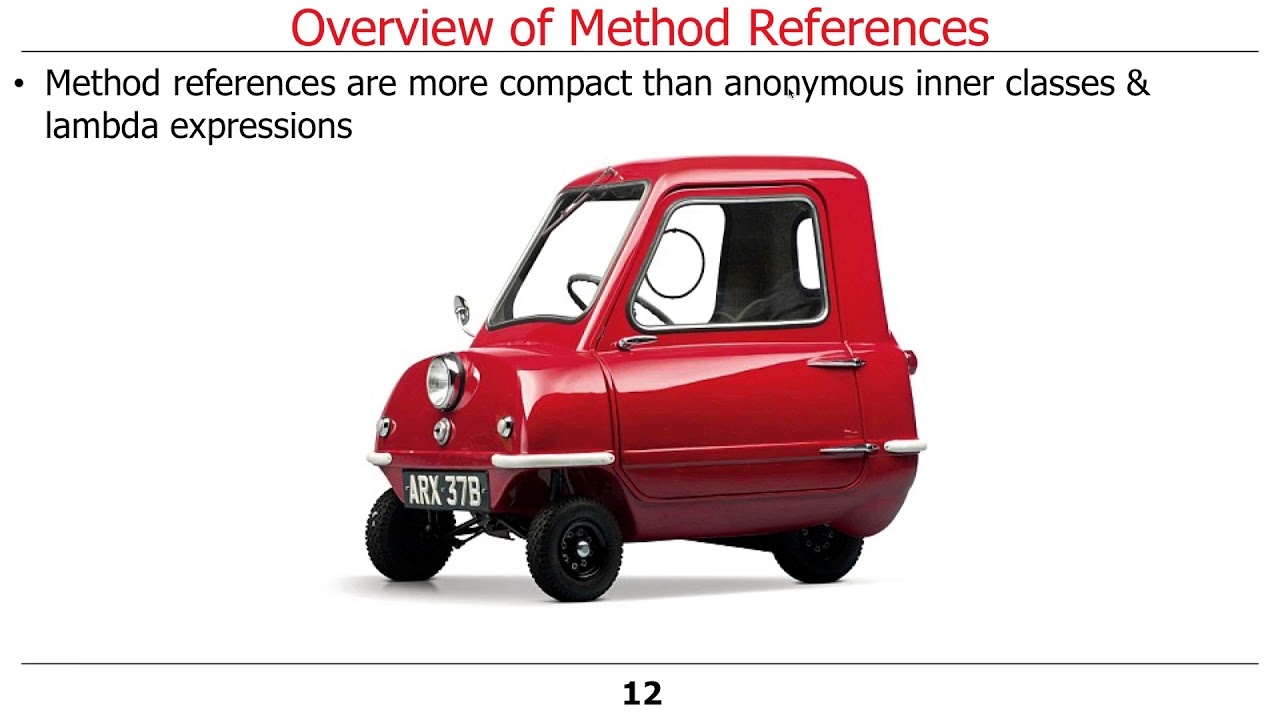 Overview of Java 8 Lambda Expressions and Method References