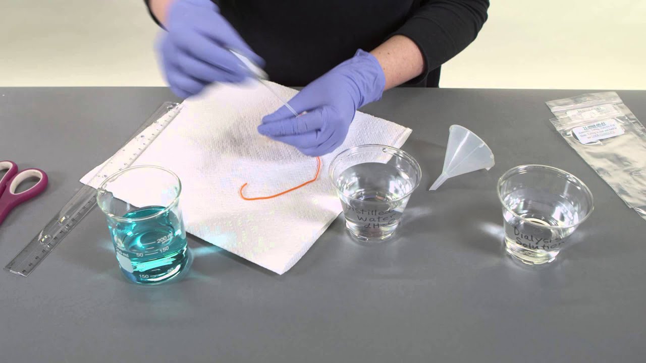 Finding and using dialysis tubing