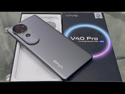 Vivo V40 Pro 5G Titanium Gray Unboxing,First impressions & Review 🔥 |Vivo V40 Pro 5G Price,Spec Etc.
