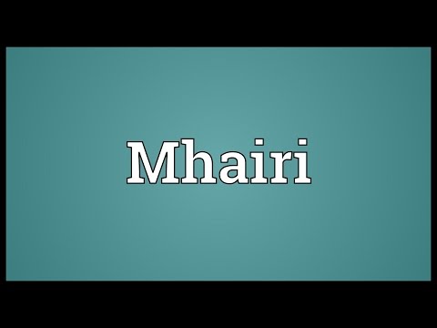 Mhairi Meaning