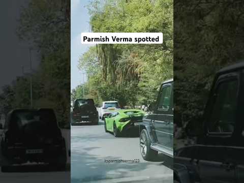 Parmish Verma Spotted ????????In Delhi #lamborghini #parmishverma #gwagon #viralvideo #shorts #ytshorts