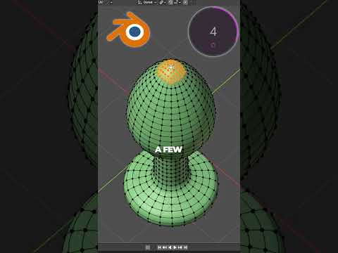 Blender Tip: Fast Vertex Selection 🎯✨#3dmodeling #tutorial #blender #3dart #3dartist