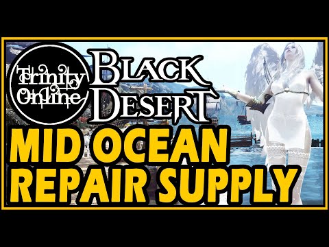 [General Gameplay] ️ BDO: How to REPAIR & SUPPLY ship in MIDDLE OF ...
