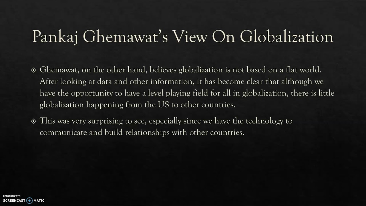 Globalization- Unit 2 Powerpoint