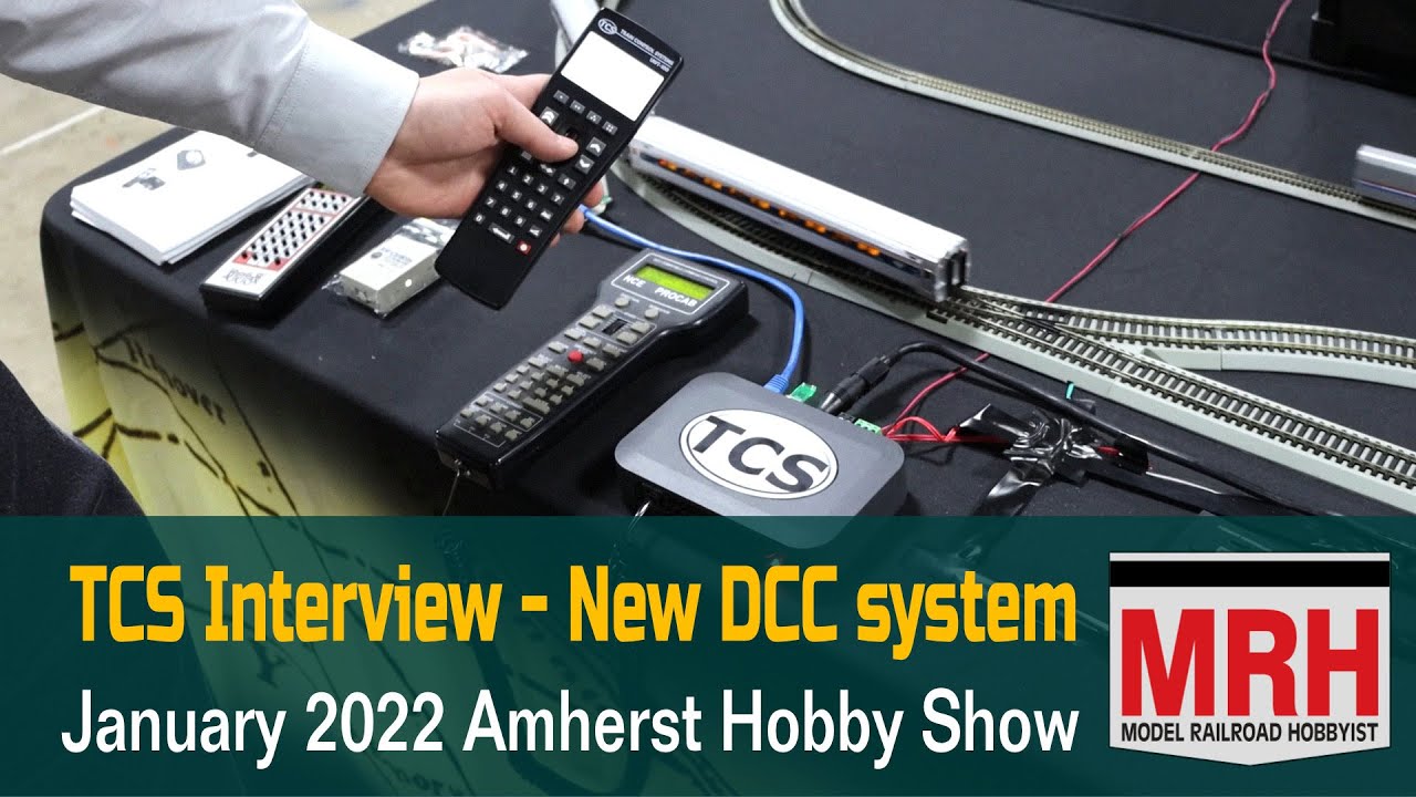First Look - TCS DCC System | January 2022 Amherst Hobby show - Model Railroad Hobbyist