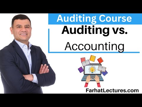 Auditing Versus Accounting. Auditing Couse.