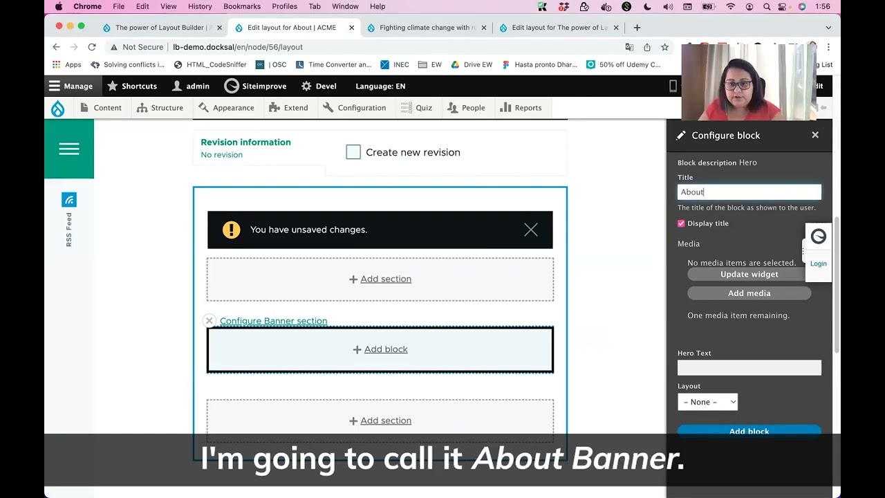 How to Use Drupal 9's Layout Builder | An Evolving Web Tutorial