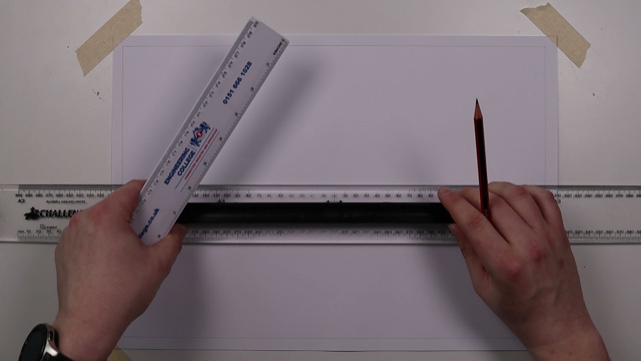 Technical Drawing - Border and Title Block