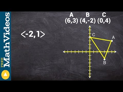 Apply a translation vector to translate a figure ex 1