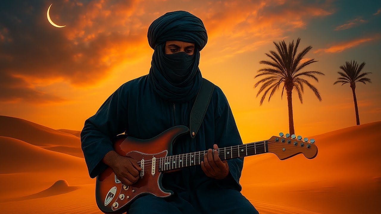 Desert Blues ITEL  Tuareg Guitar • Sahara Soul & Tishoumaren Vibes (Official Audio)
