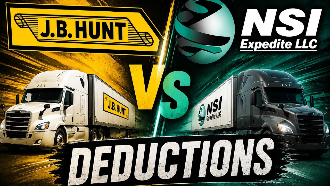 JB HUNT VS NSI EXPEDITED WEEKLY DEDUCTIONS 