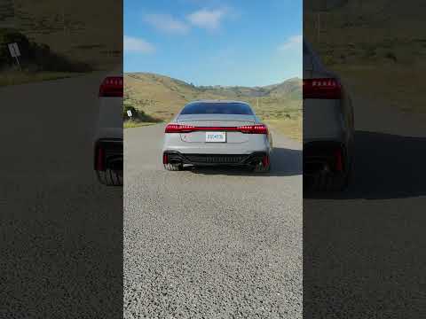 2024 Audi RS7 Performance Exhaust Sound & Launch 🔥 #shorts