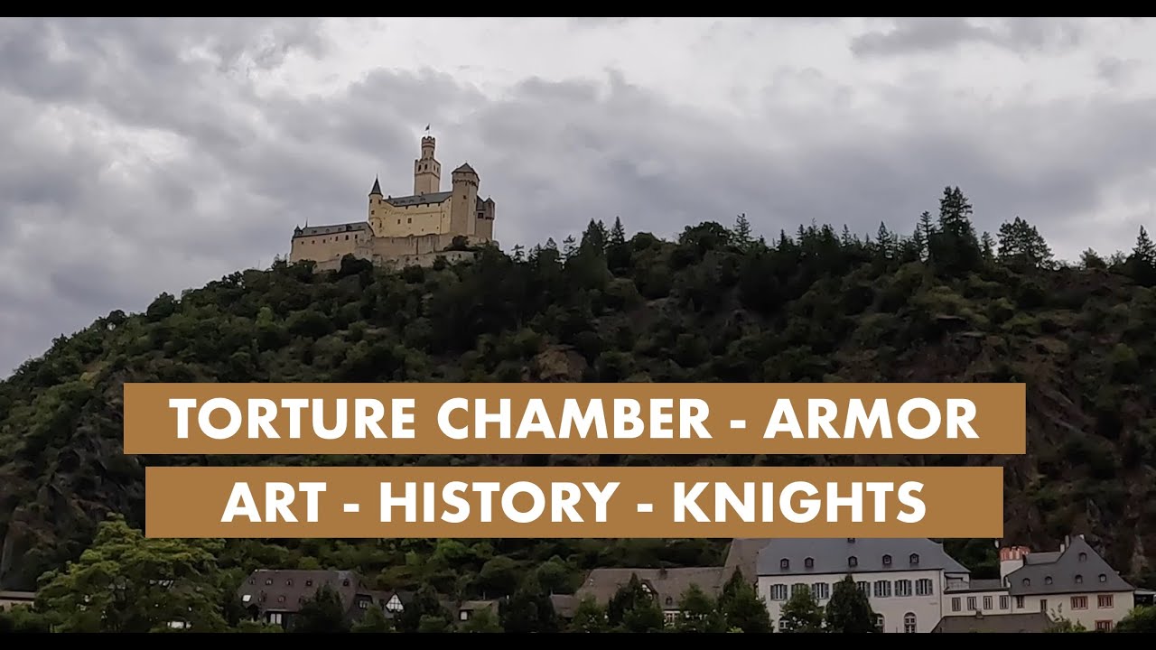 MARKSBURG CASTLE, BRAUBACH, GERMANY 4K - FULL TOUR