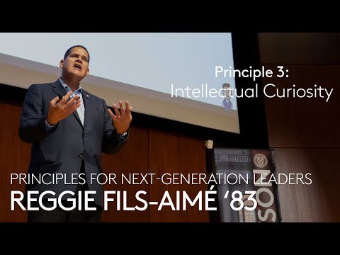 Reggie Fils-Aimé '83 - Principle 3: Intellectual Curiosity