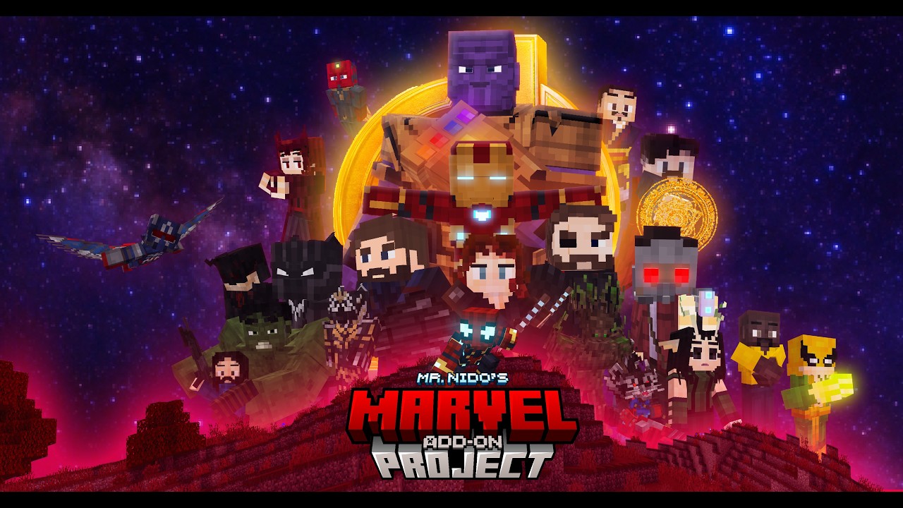 Marvel Project NEW UPDATE - Minecraft Bedrock