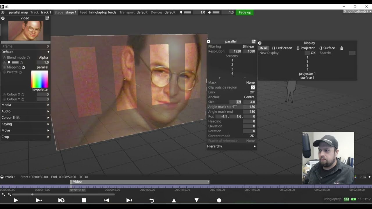 disguise d3   Spanning content across multiple screens with Parallel Map