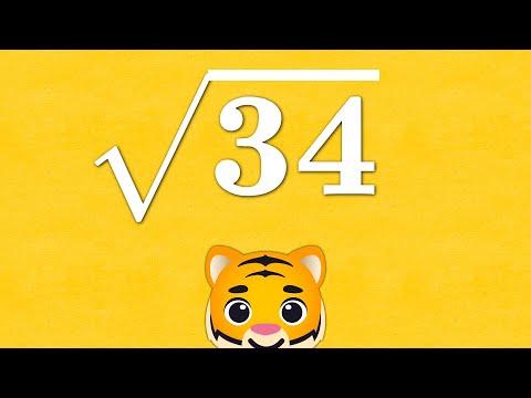 Square Root 34