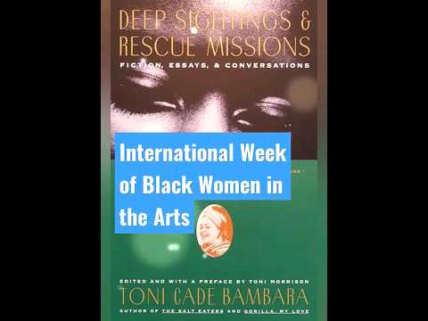 📚✊🏾 International Week of Black Women In the Arts - #books of note #blackhistorymonth