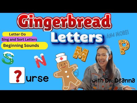 Christmas Special Learn to Read with Gingerbread: Long And Short O | Beginning Sounds Fun!