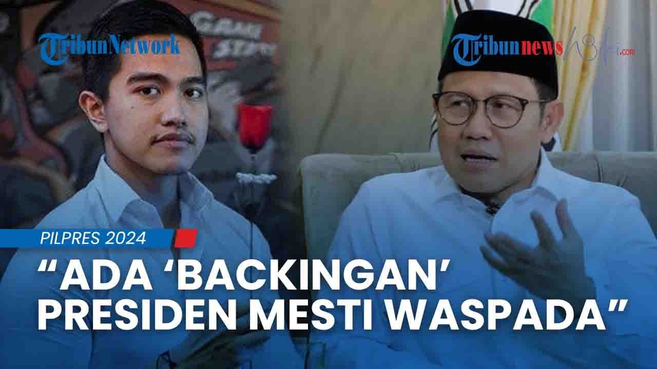 Kaesang Jadi Ketum PSI Disebut Dapat 'BACKINGAN' dari Presiden Jokowi, Cak Imin: Mesti Waspada ...