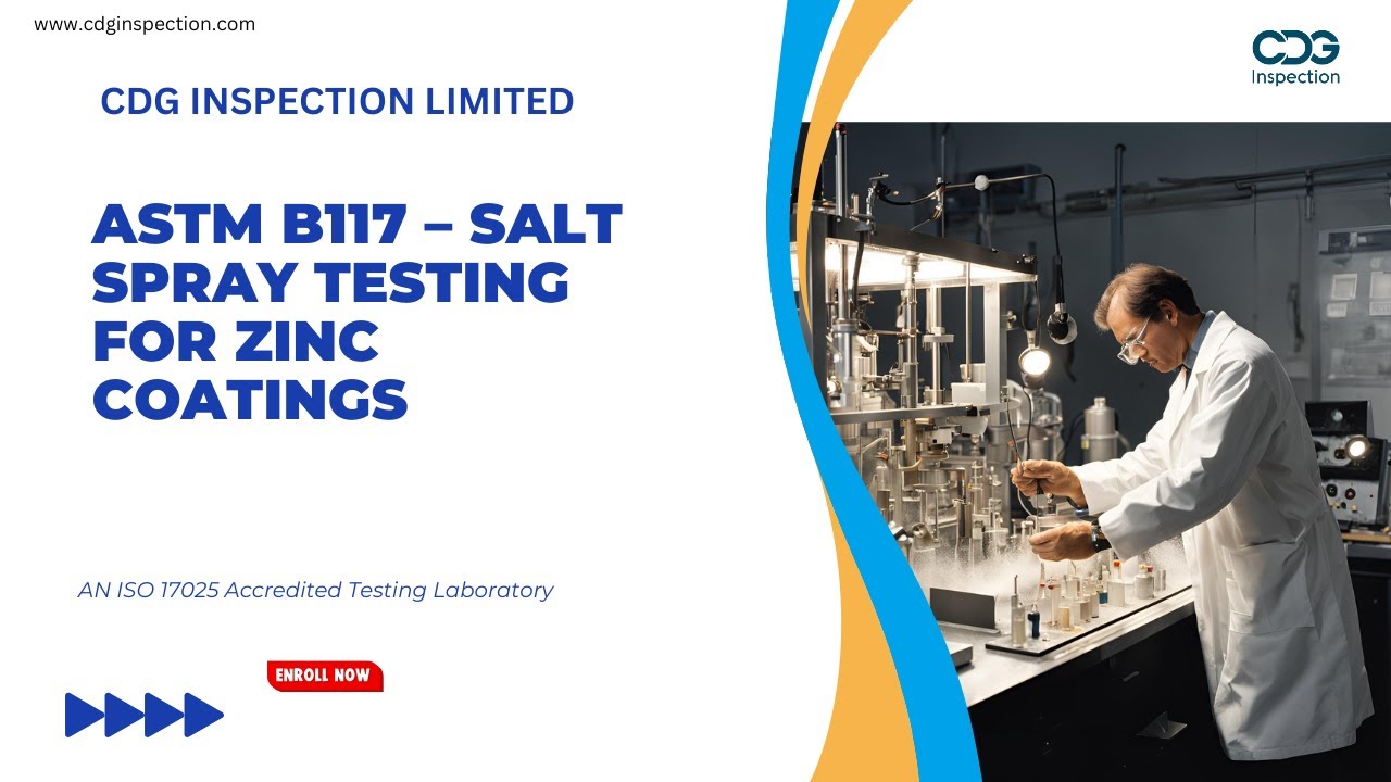 ASTM B117 Salt Spray Testing Services – Ensure Your Product’s Corrosion Resistance