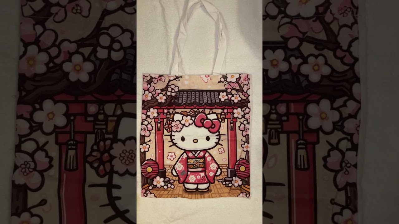 ✨ New Hello Kitty Tote! 🛍️ Link—https://depop.com/minzora #hellokitty #depopseller