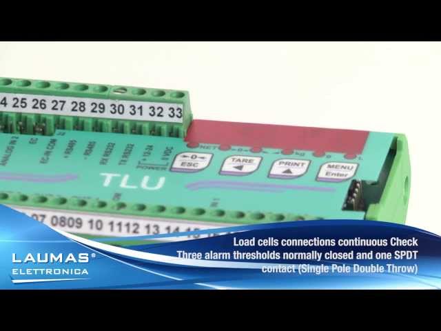 Analog and digital load limiting device/weight transmitter - TLU | LAUMAS