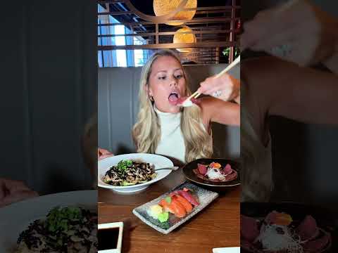 Perfect Date Night Spot in FTL - Koi Sushi Lounge and Hibachi! Order the Koi Signature Fried Rice!