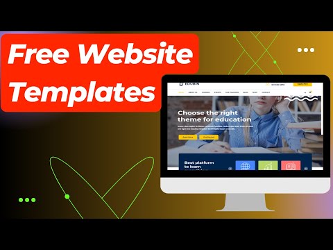 How to Use Free Website Templates to Build Stunning Sites (Easy Guide)