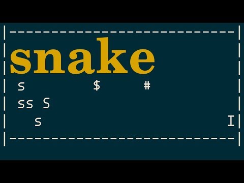 snake, money-eating and chasing game, from BSD Games