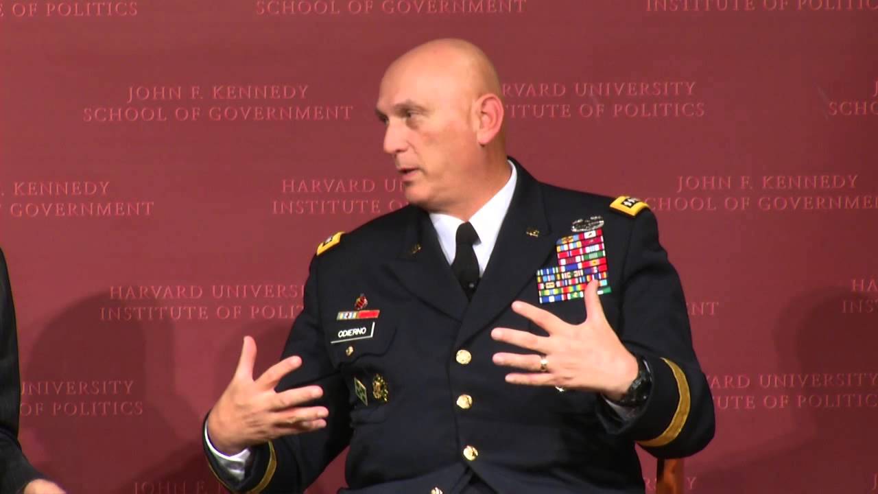 General Raymond T. Odierno in conversation with Professor David Gergen