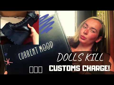 UNBOXING Traitor Boots | DOLLS KILL / CURRENT MOOD