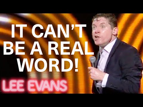 Dyslexia Isn't A Real Word | Lee Evans