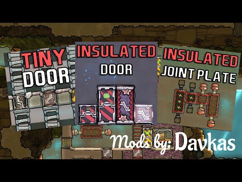 Mini Mod Monday 2 - doors and insulation - Oxygen not included