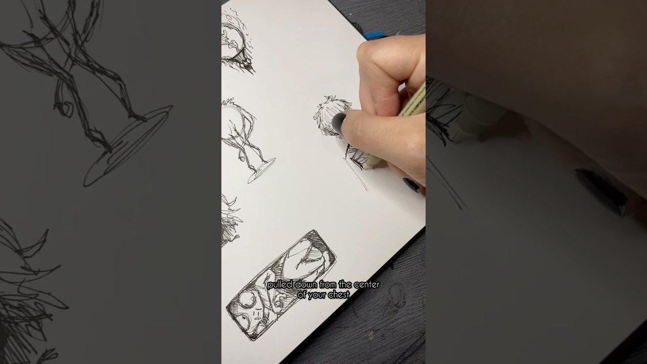 Im so sorry anxiety has been running rampant #art #sketchbook #doodles #weirdart #darkart #drawing