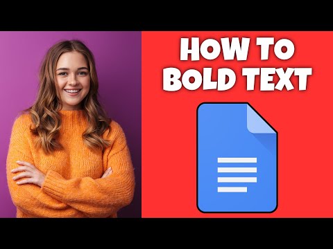 How To Bold Text In Google Docs | Google Docs Tutorial
