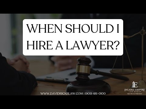 When Is The Right Time To Hire A Lawyer After An Auto Accident?