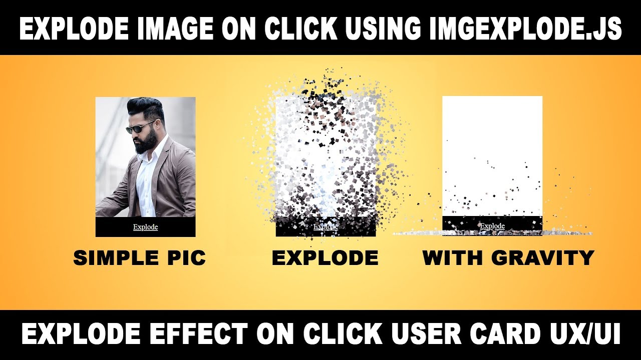 Explode or Image Explosion on click using imgExplode.js plugin