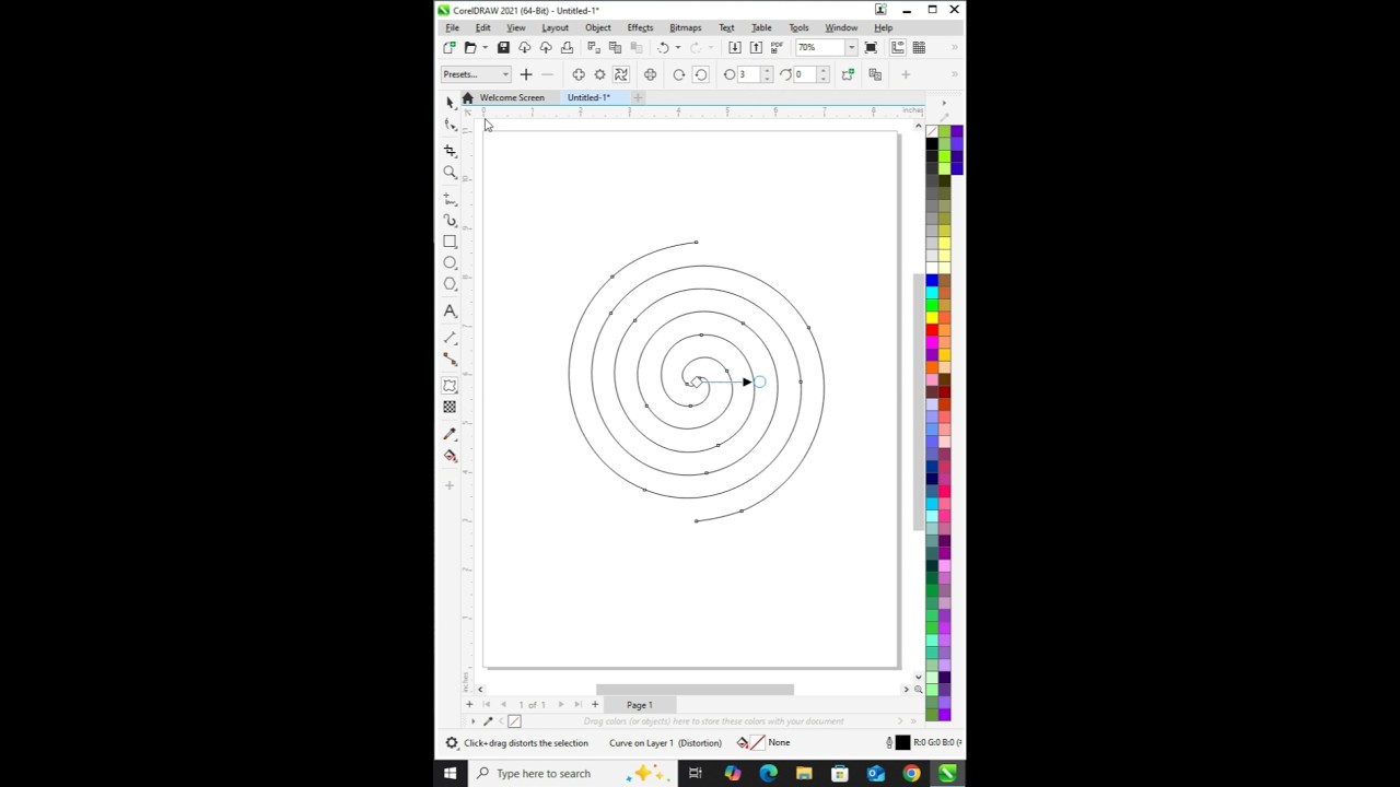 Corel draw tutorial in Beginners