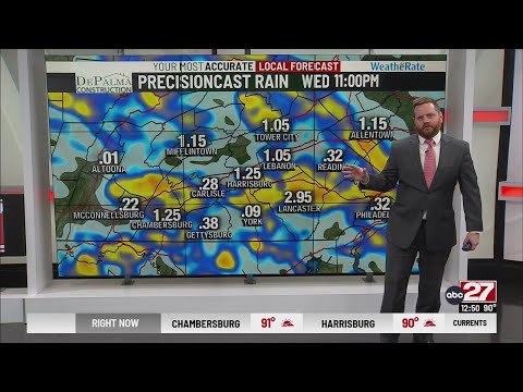 Dan's Monday Midday Forecast