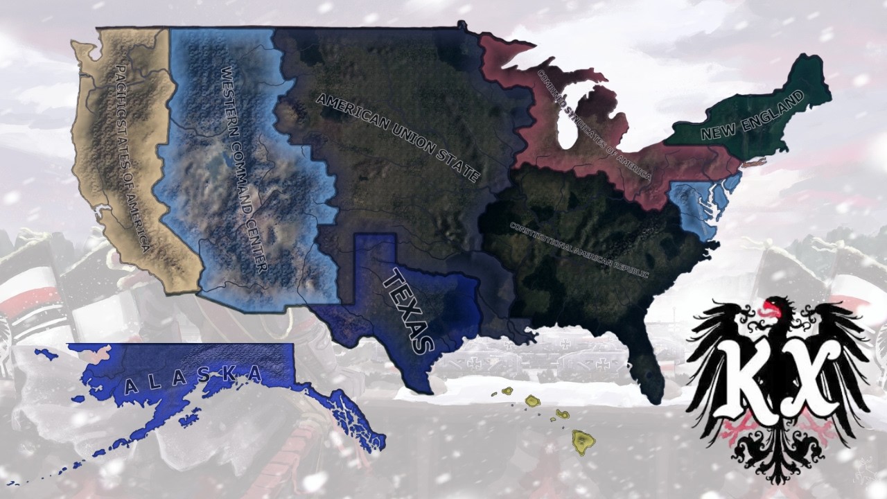 HOI4 Kaiserredux: All American Reunification Super Events Compilation
