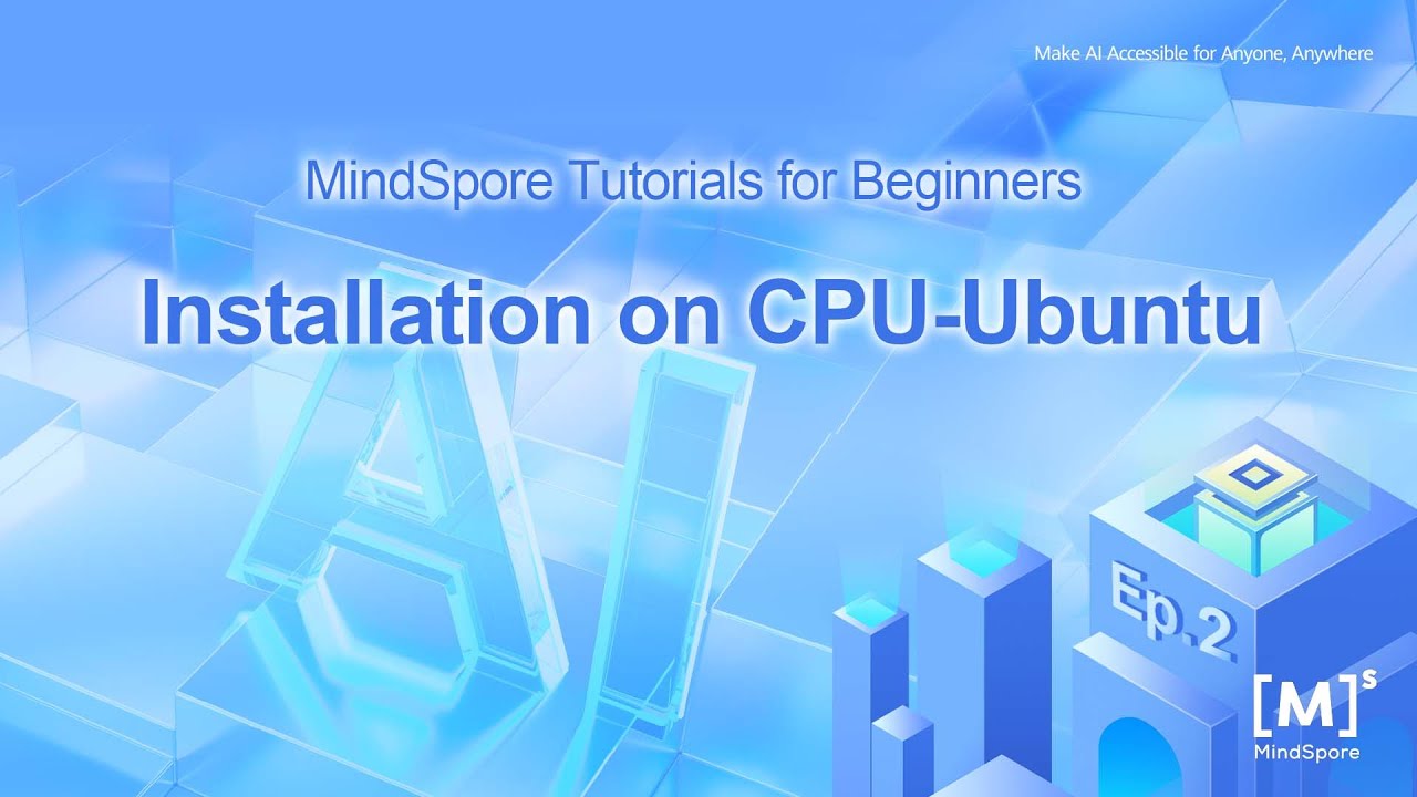 MindSpore Tutorials for Beginners Ep.2